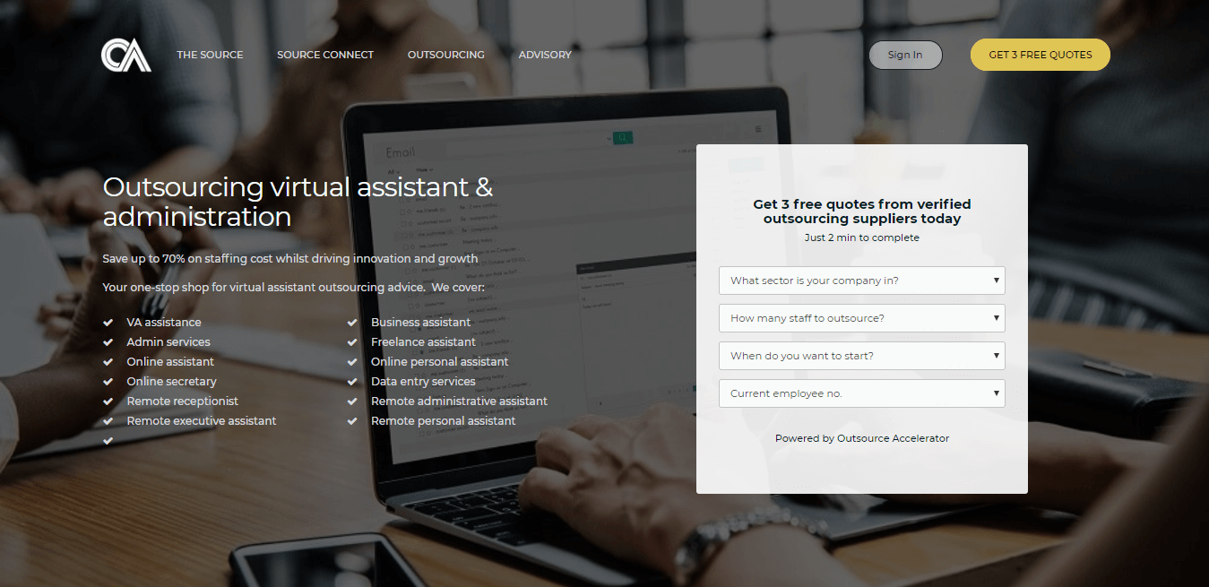 World’s Leading Outsourcing Marketplace & Advisory | Outsource Accelerator